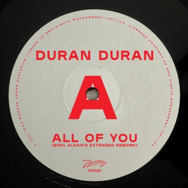 All Of You (Erol Alkan's Extended Rework) - Duran Duran (vinyl) | Køb ...