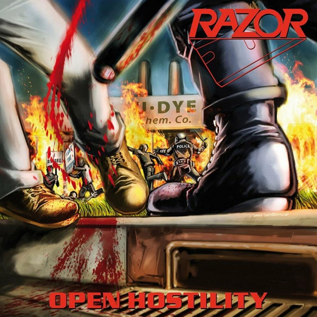 Open Hostility - Razor (LP) | Køb vinyl/LP, Vinylpladen.dk