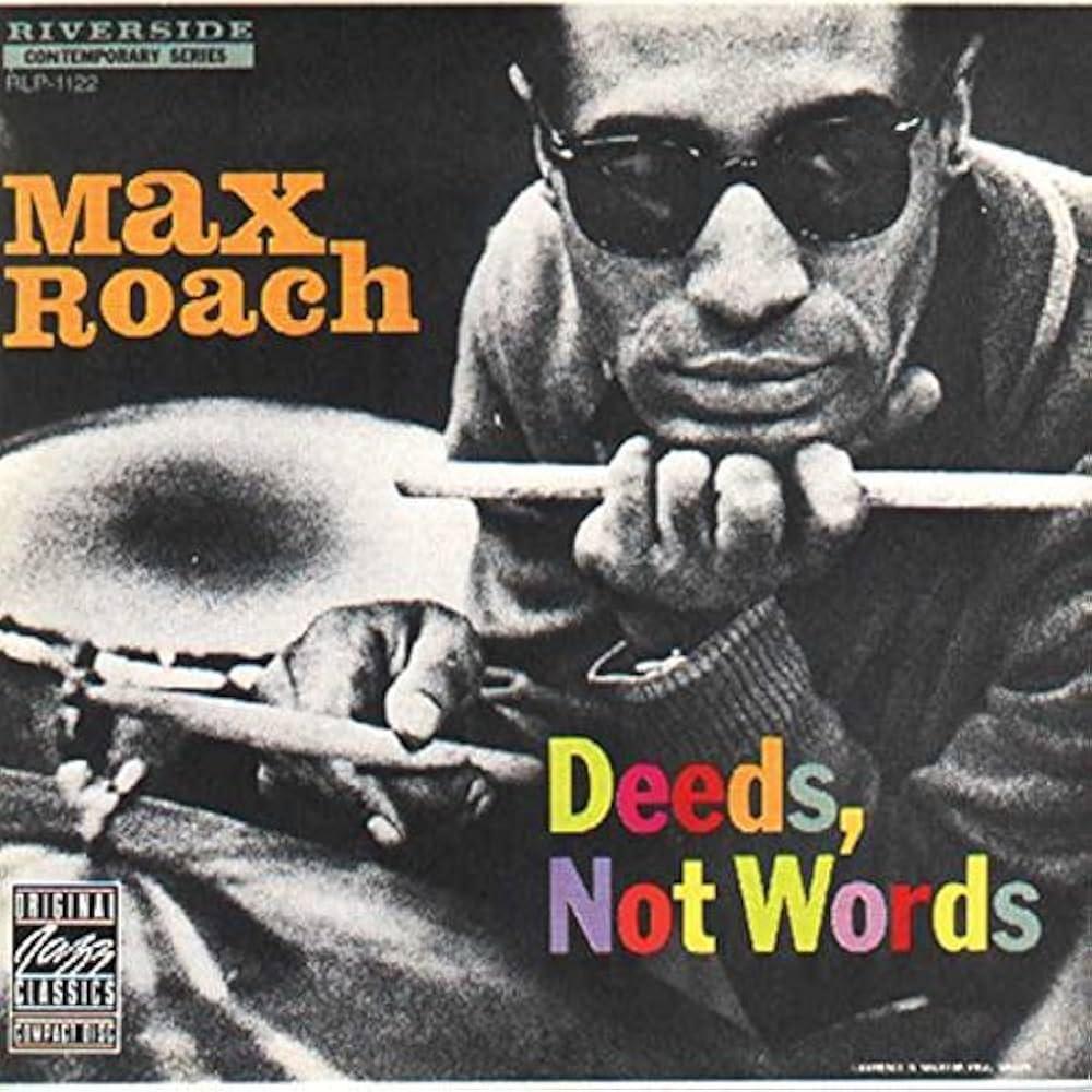 Deeds, Not Words - Max Roach (LP) | Kjøp vinyl/LP, Vinylpladen.no