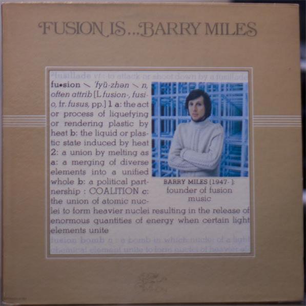 Fusion Is... - Barry Miles (LP) | Køb vinyl/LP, Vinylpladen.dk
