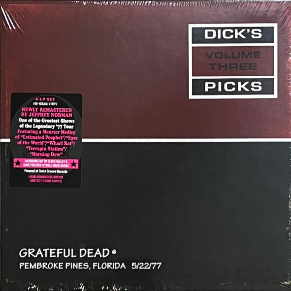 Dick's Picks Vol. 3—pembroke Pines, Florida 5/22/77 - Grateful Dead (vinyl) | Køb vinyl/LP ...