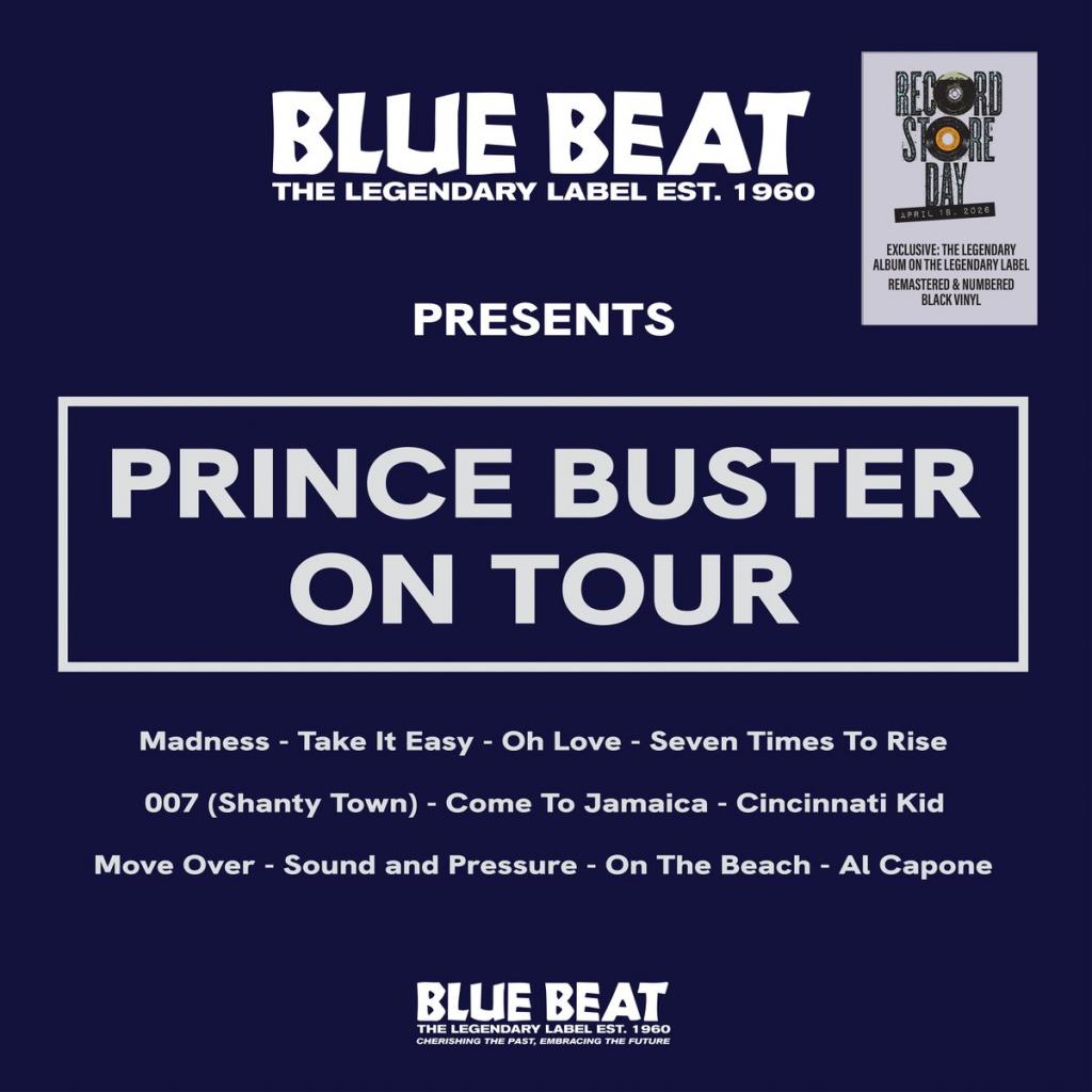 The Blue Beat Label Presents Prince Buster On Tour - Prince Buster (LP ...