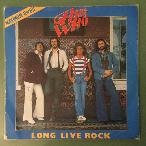 Long Live Rock (single) - The Who (vinyl) | Køb vinyl/LP, Vinylpladen.dk