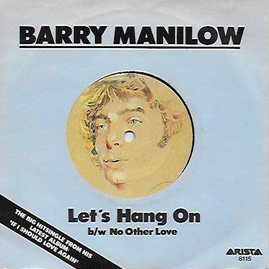 Let's Hang On (single) - Barry Manilow (vinyl) | Kjøp vinyl/LP, Vinylpladen.no
