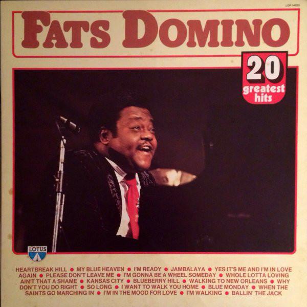 20 Greatest Hits - Fats Domino (LP) | Køb vinyl/LP, Vinylpladen.dk 20 Greatest Hits - Fats Domino (LP) | Køb vinyl/LP, Vinylpladen.dk