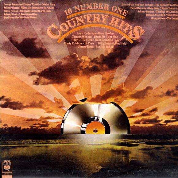 16 Number One Country Hits - Various (vinyl) | Köpa vinyl/LP ...