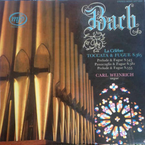 Bach: Organ Recital - Johann Sebastian Bach (vinyl) | Køb vinyl/LP ...
