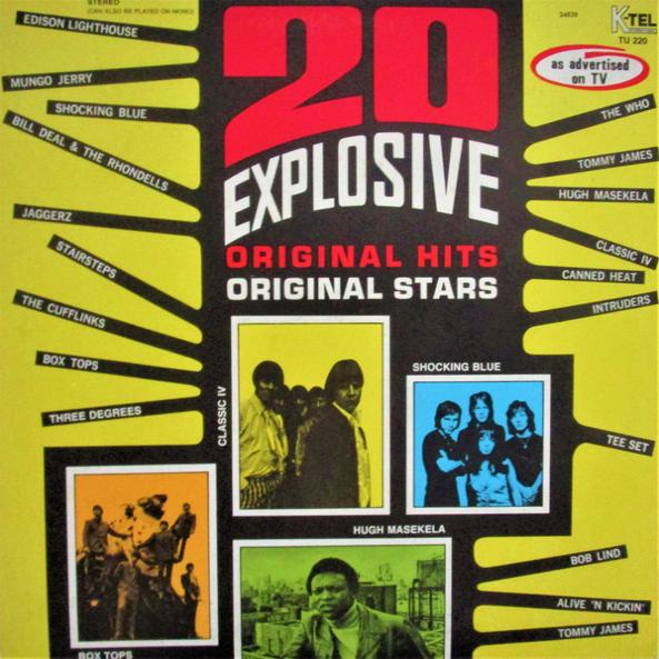 20 Explosive Hits - Various (LP) | Køb vinyl/LP, Vinylpladen.dk