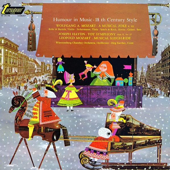 Humour In Music - 18th Century Style - Wolfgang Amadeus Mozart (LP) | Køb vinyl/LP, Vinylpladen.dk