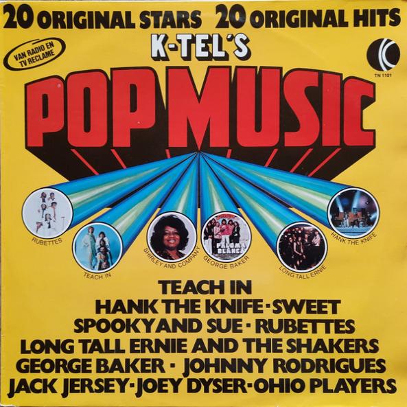 K-Tel's Pop Music - Various (LP) | Köpa vinyl/LP, Vinylpladen.se