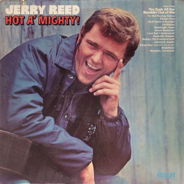 Hot A' Mighty! - Jerry Reed (vinyl) | Køb vinyl/LP, Vinylpladen.dk