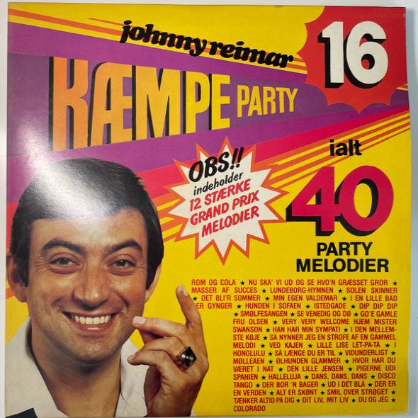Kæmpe Party 16 - Johnny Reimar (LP) | Køb vinyl/LP, Vinylpladen.dk