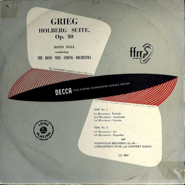 Holberg Suite, Op. 40 - Edvard Grieg (LP) | Køb vinyl/LP, Vinylpladen.dk
