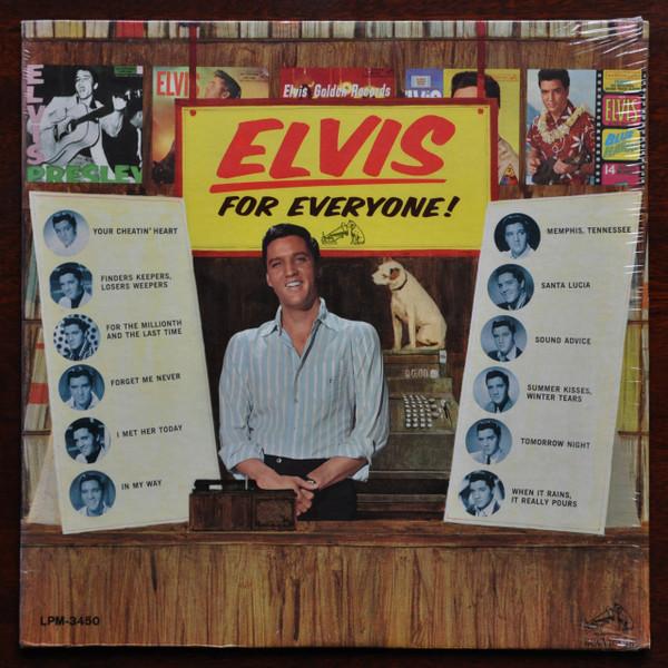 Elvis For Everyone! - Elvis Presley (vinyl) | Køb vinyl/LP, Vinylpladen.dk