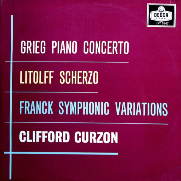 Piano Concerto / Scherzo / Symphonic Variations - Edvard Grieg (LP ...
