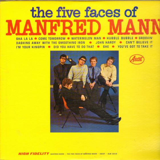 The Five Faces Of Manfred Mann - Manfred Mann (LP) | Køb vinyl/LP, Vinylpladen.dk