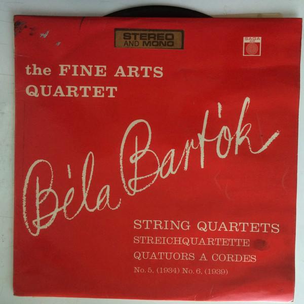 String Quartets No. 5, No. 6 - Béla Bartók (LP) | Køb vinyl/LP, Vinylpladen.dk