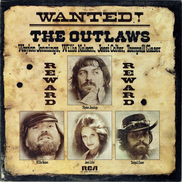 Wanted! The Outlaws - Waylon Jennings (LP) | Køb vinyl/LP, Vinylpladen.dk