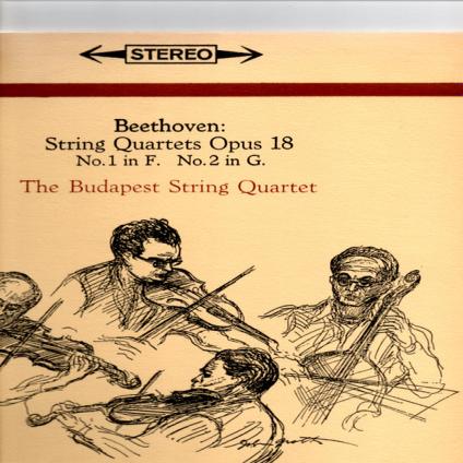 Beethoven String Quartets Op 18-Nos 1 And 2 - Ludwig van Beethoven (LP) | Köpa vinyl/LP ...