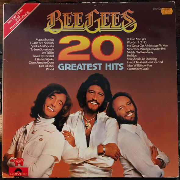 20 Greatest Hits - Bee Gees (vinyl) | Køb vinyl/LP, Vinylpladen.dk