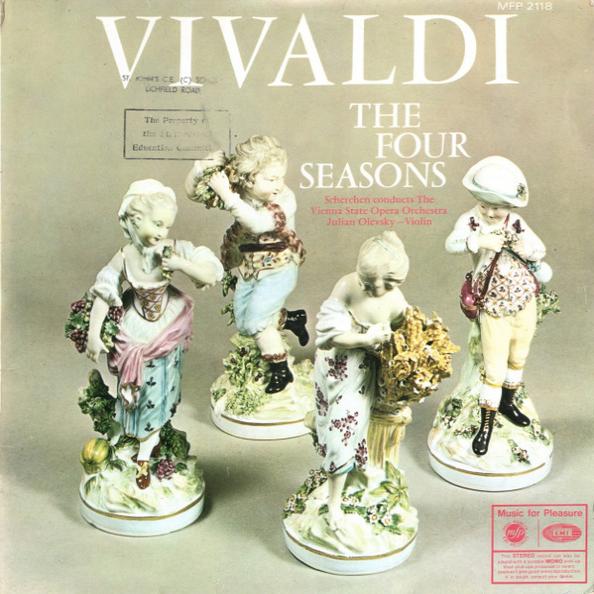 The Four Seasons - Antonio Vivaldi (LP) | Køb vinyl/LP, Vinylpladen.dk