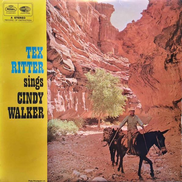 Tex Ritter Sings Cindy Walker - Tex Ritter (LP) | Køb vinyl/LP ...
