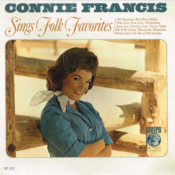 Sings Folk Favorites - Connie Francis (LP) | Køb vinyl/LP, Vinylpladen.dk