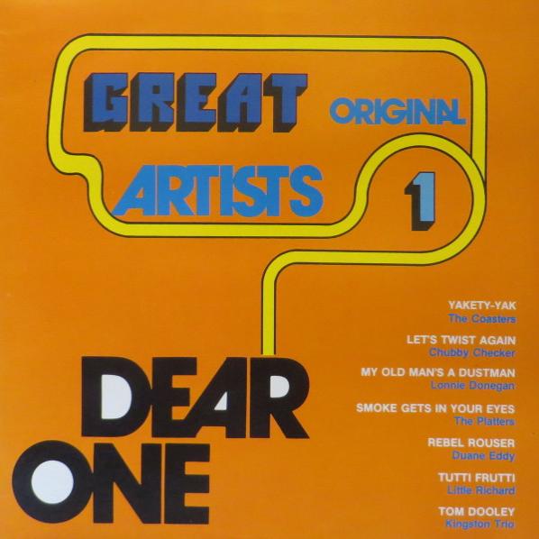 Great Original Artists 1 - Dear One - Various (LP) | Køb vinyl/LP ...