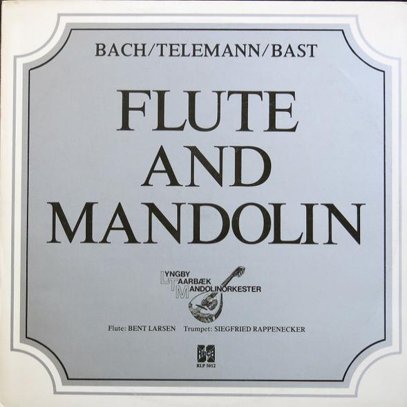 Flute And Mandolin - Johann Sebastian Bach (LP) | Køb vinyl/LP ...