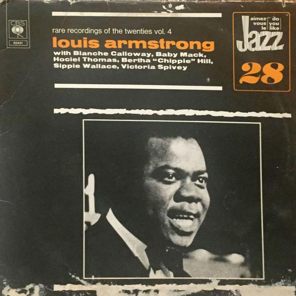 Rare Recordings Of The Twenties Vol. 4 - Louis Armstrong (LP) | Køb ...