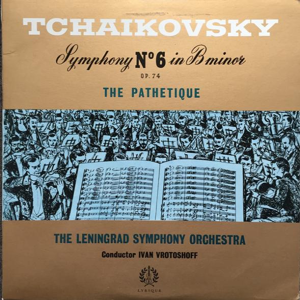 Symphony No. 6 In B Minor, Op. 74 The Pathetique - Pyotr Ilyich Tchaikovsky (vinyl) | Køb vinyl ...