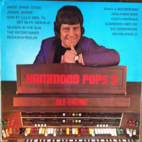Hammond Pops 3 - Ole Erling (LP) | Køb vinyl/LP, Vinylpladen.dk