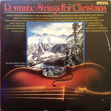 Romantic Strings For Christmas - The Broadway Stage Orchestra (LP ...